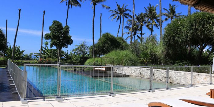 Pool Fence | Hire Pool Fence | Pool Fence Rental | Bali Pool Fence